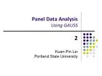 PPT - Panel Data Analysis PowerPoint Presentation, free download - ID:4290862