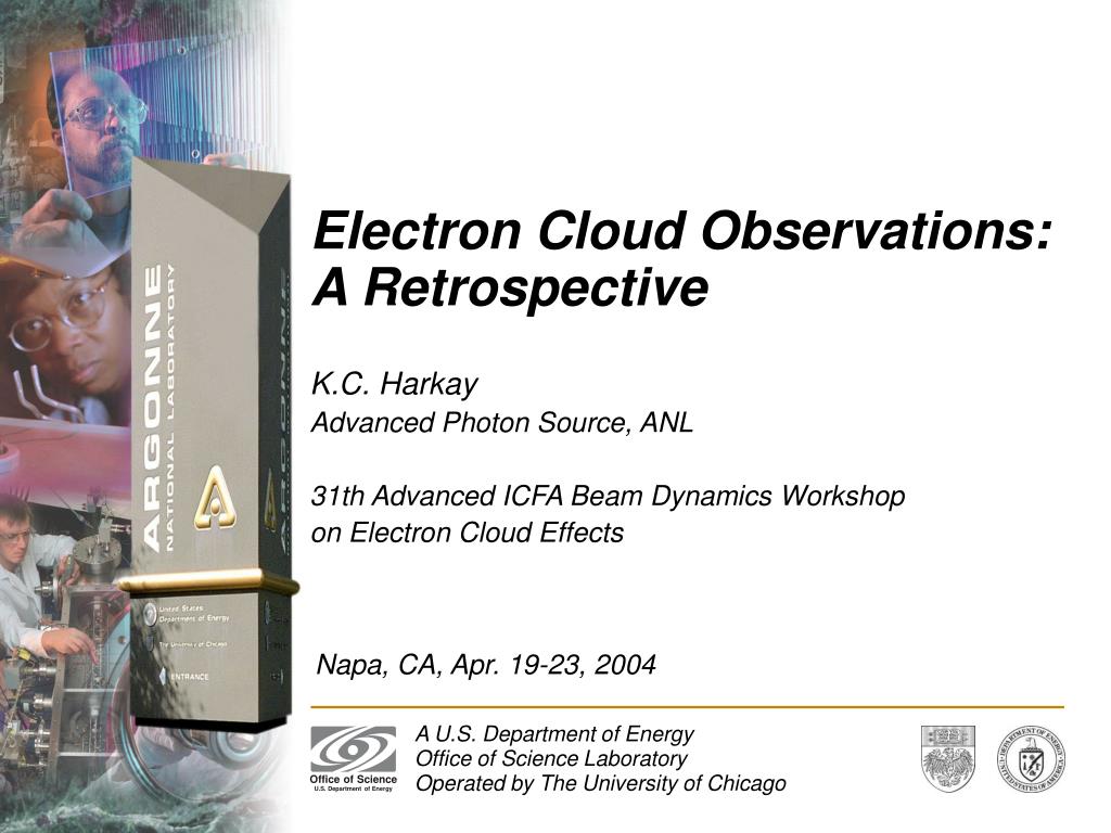 PPT - Electron Cloud Observations: A Retrospective PowerPoint ...