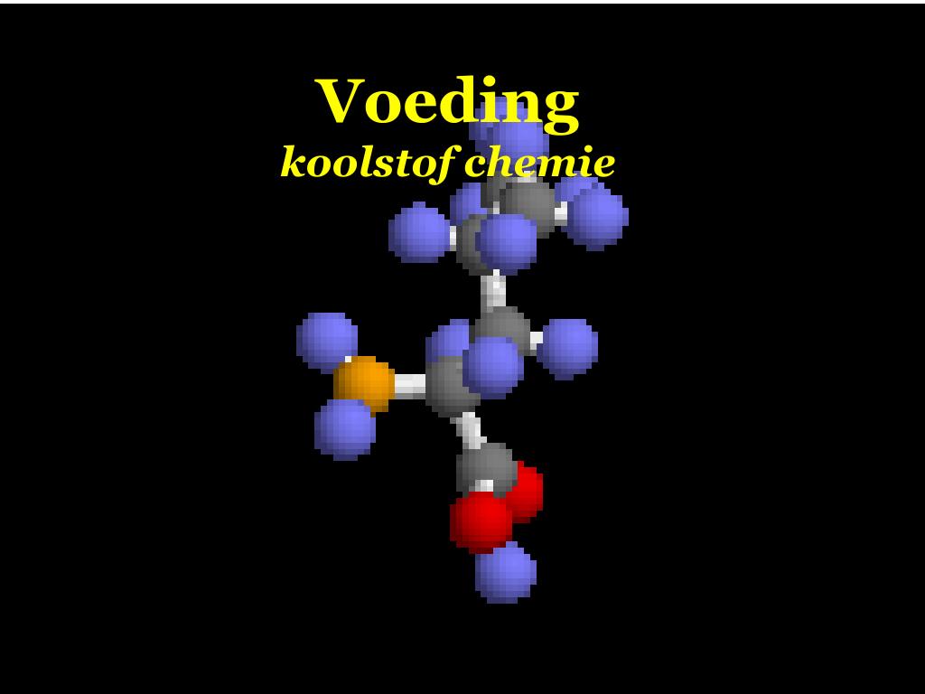 PPT - Voeding koolstof chemie PowerPoint Presentation, free download ...