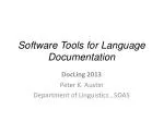 PPT - Language Documentation PowerPoint Presentation, free download ...