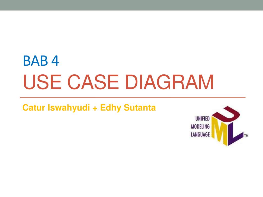 PPT - Bab 4 Use case diagram PowerPoint Presentation, free download ...