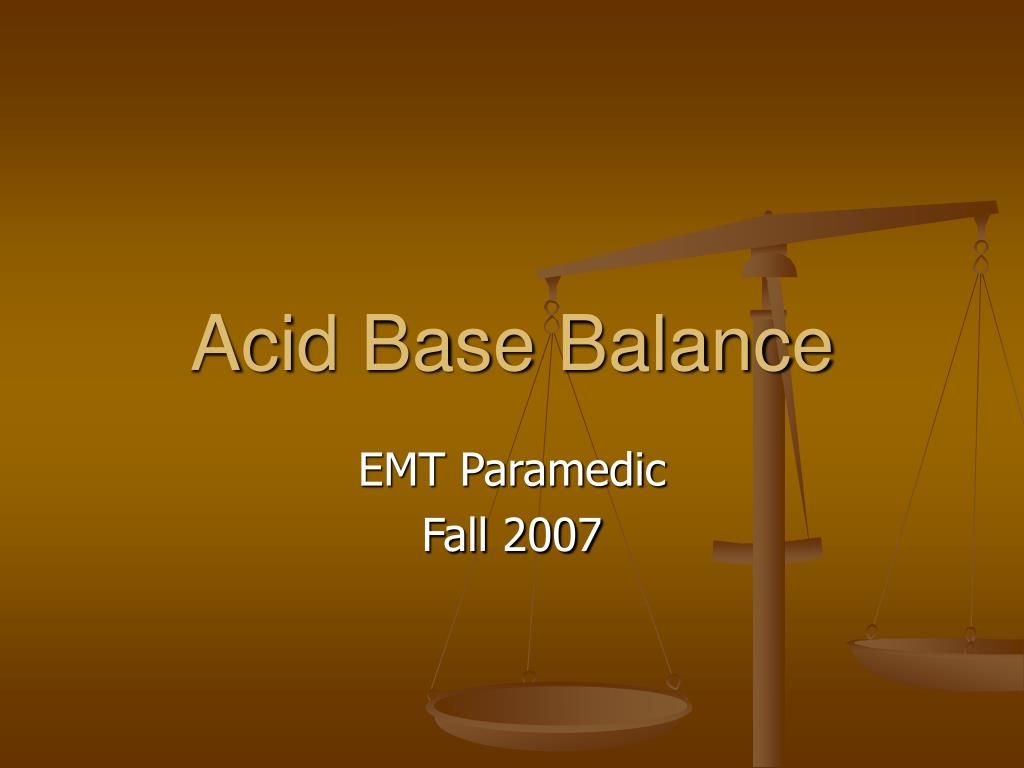 PPT - Acid Base Balance PowerPoint Presentation, free download - ID:3710110