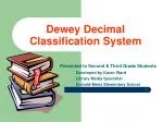 PPT - 4. UNIVERSAL DECIMAL CLASSIFICATION (UDC) PowerPoint Presentation ...