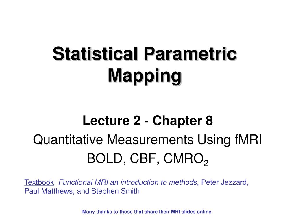 PPT - Statistical Parametric Mapping PowerPoint Presentation, free ...