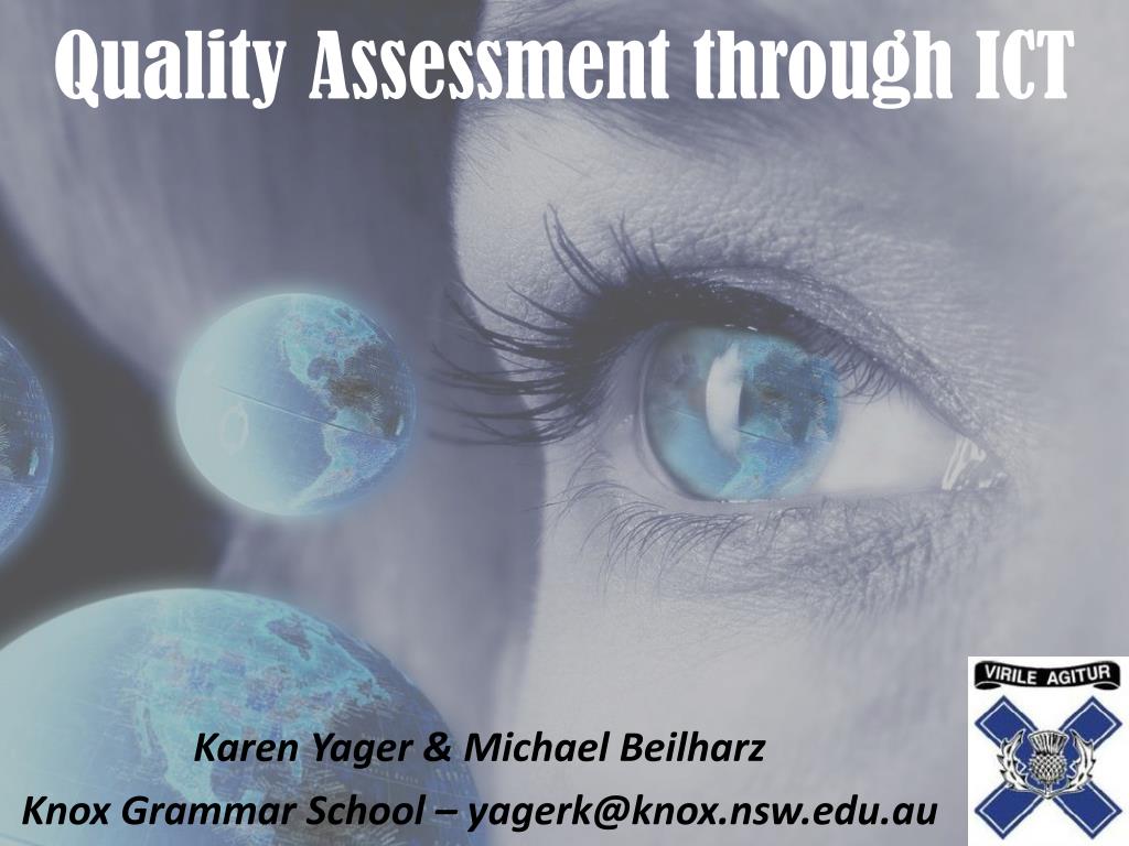 PPT - Quality Assessment through ICT PowerPoint Presentation, free ...