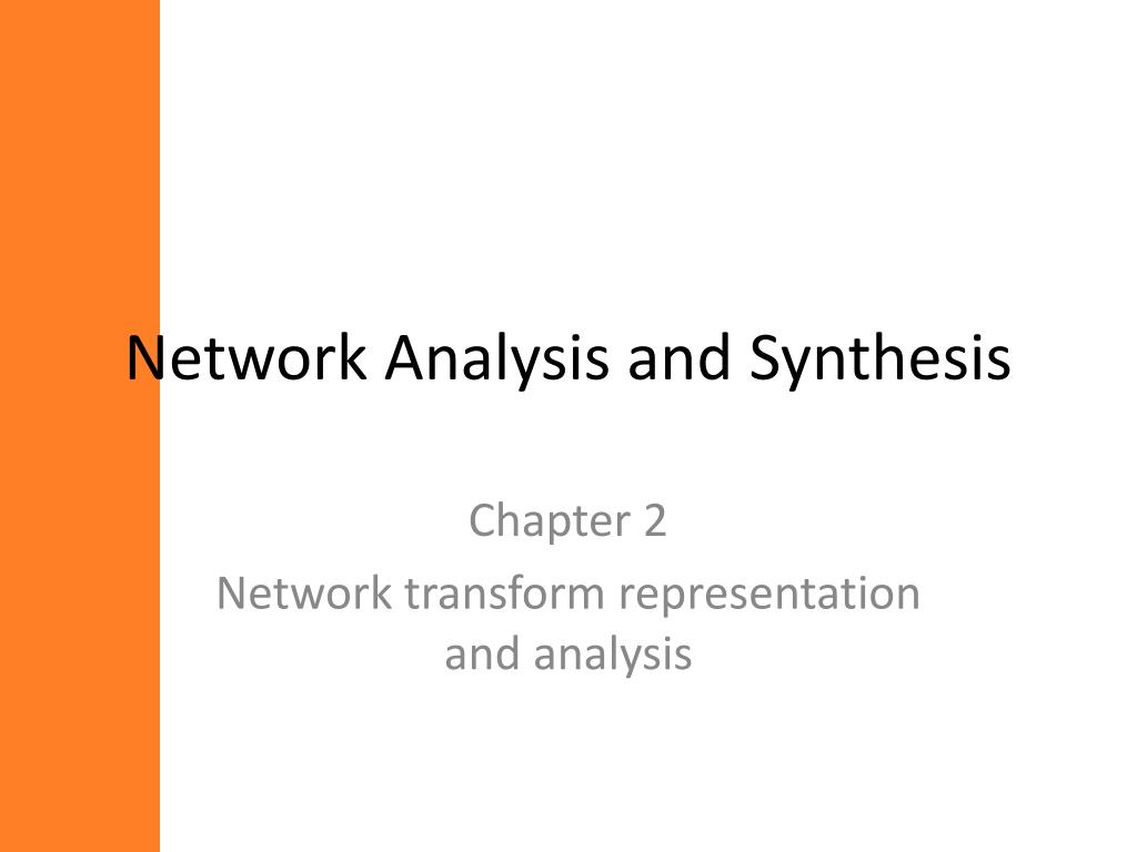 PPT - Network Analysis and Synthesis PowerPoint Presentation, free ...