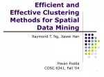 PPT - Spatial Clustering Methods PowerPoint Presentation, free download ...
