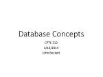 PPT - DATABASE CONCEPTS PowerPoint Presentation, free download - ID:3714233