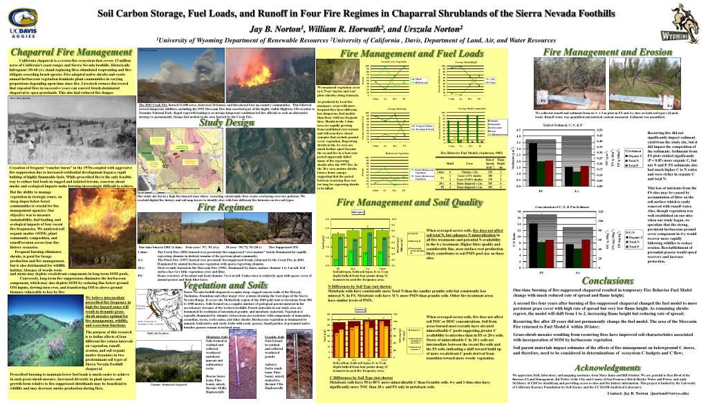 PPT - Long-Term Fire Management Effects on Chaparral Ecosystems in ...