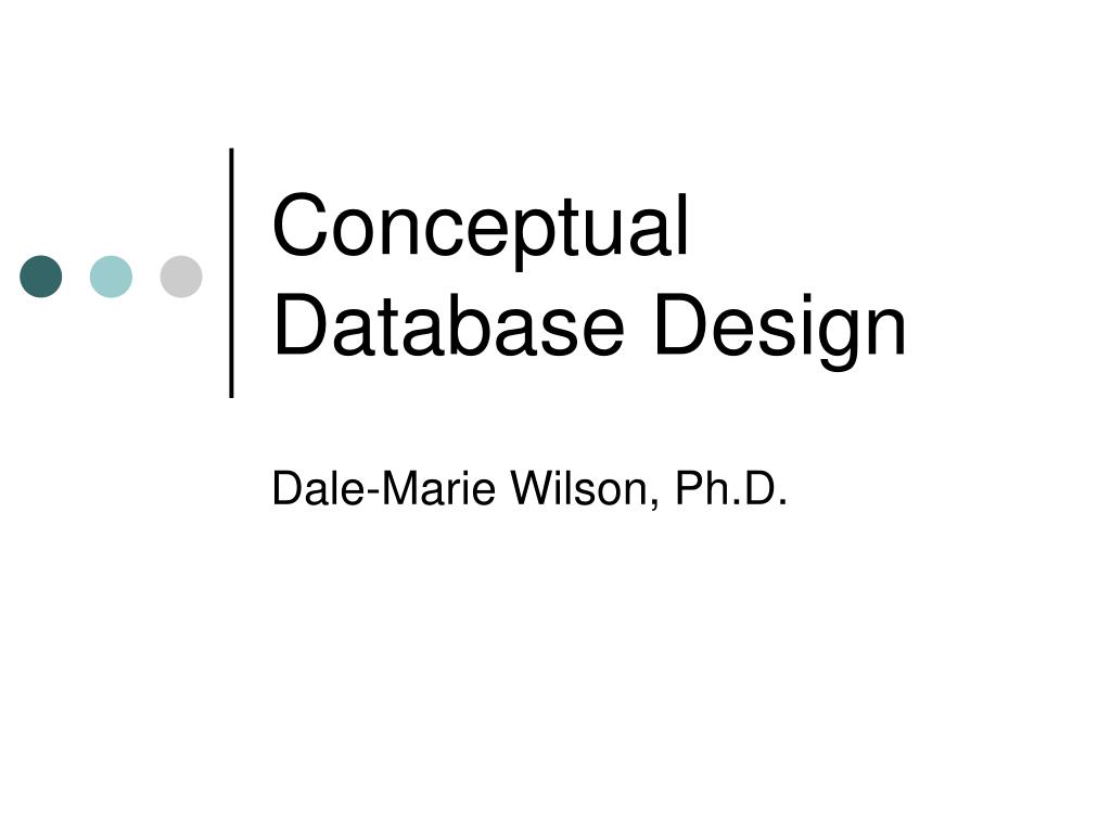 PPT - Conceptual Database Design PowerPoint Presentation, free download ...
