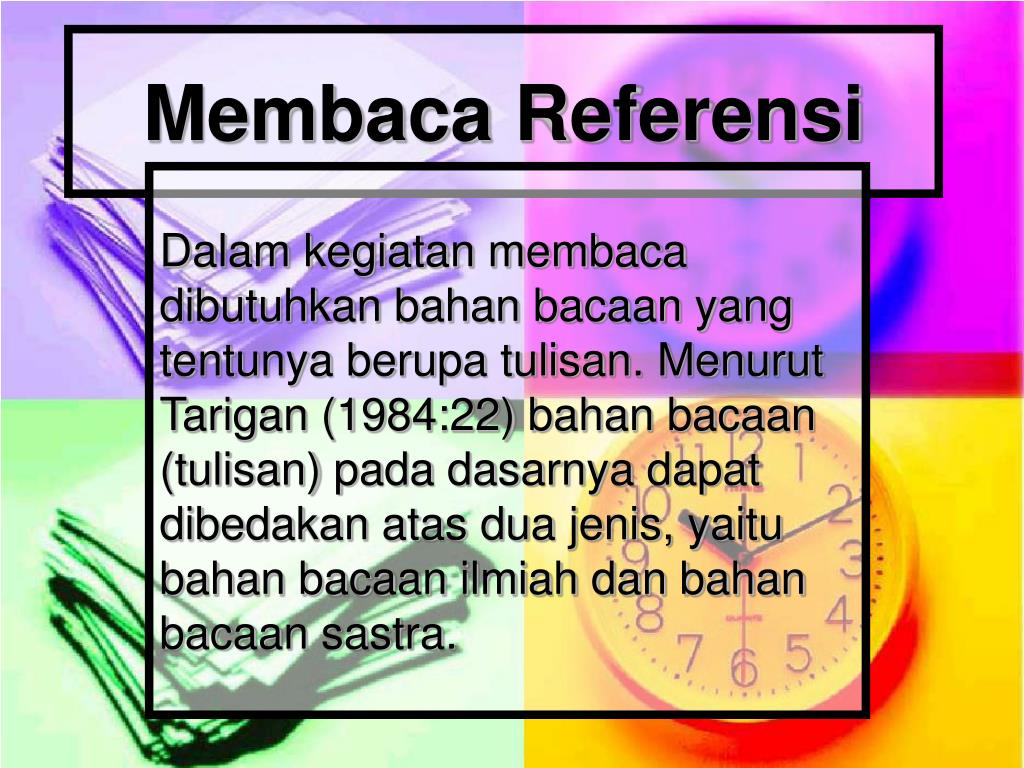 PPT - Membaca Referensi PowerPoint Presentation, free download - ID:3716106