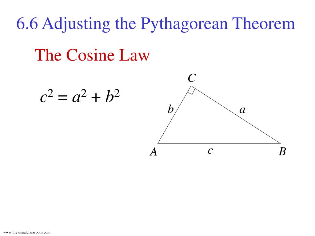 PPT - The Cosine Law PowerPoint Presentation, free download - ID:3716965