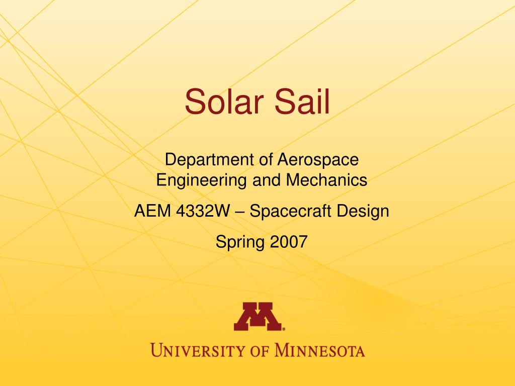 PPT - Solar Sail PowerPoint Presentation, free download - ID:3719528