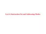 PPT - Chapter 11 Instruction Sets: Addressing Modes and Formats PowerPoint Presentation - ID:9235789