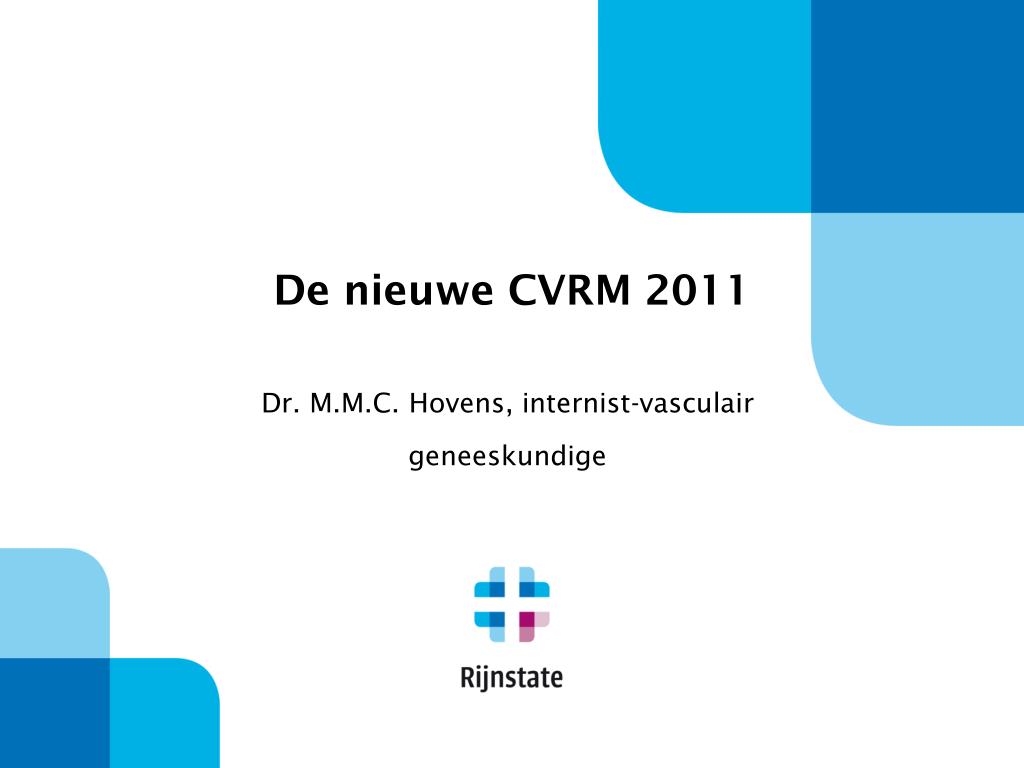 PPT - De nieuwe CVRM 2011 PowerPoint Presentation, free download - ID ...