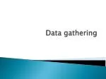 PPT - DATA GATHERING TECHNIQUES PowerPoint Presentation, free download ...
