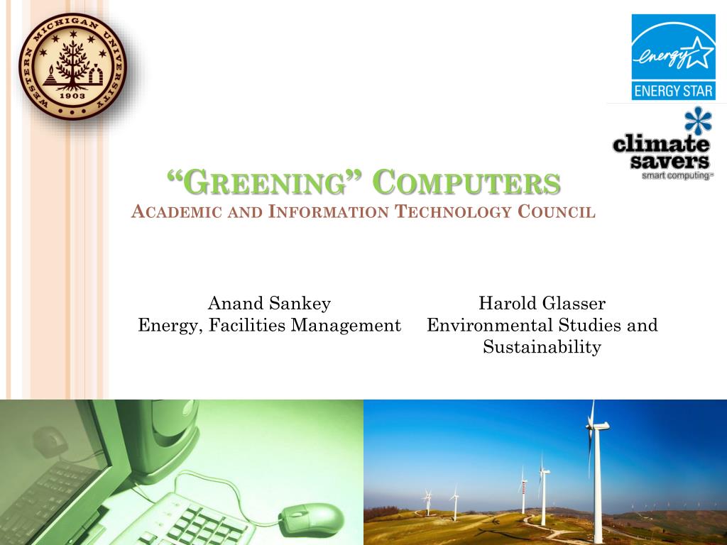 PPT - Sustainable Computing: Embracing Energy Efficiency for Cost ...