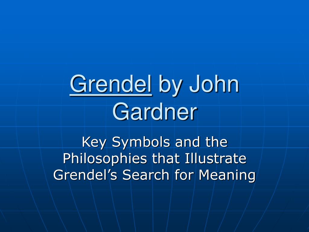 PPT - Grendel by John Gardner PowerPoint Presentation, free download ...