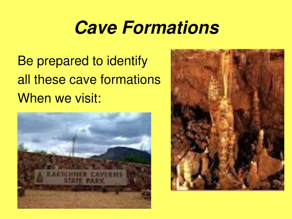 PPT - Cave Formations PowerPoint Presentation, free download - ID:3730323