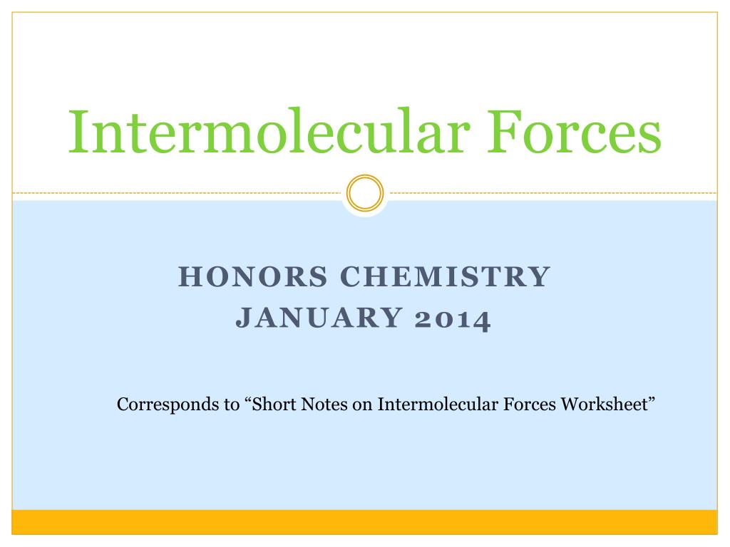 PPT - Intermolecular Forces PowerPoint Presentation, free download - ID ...
