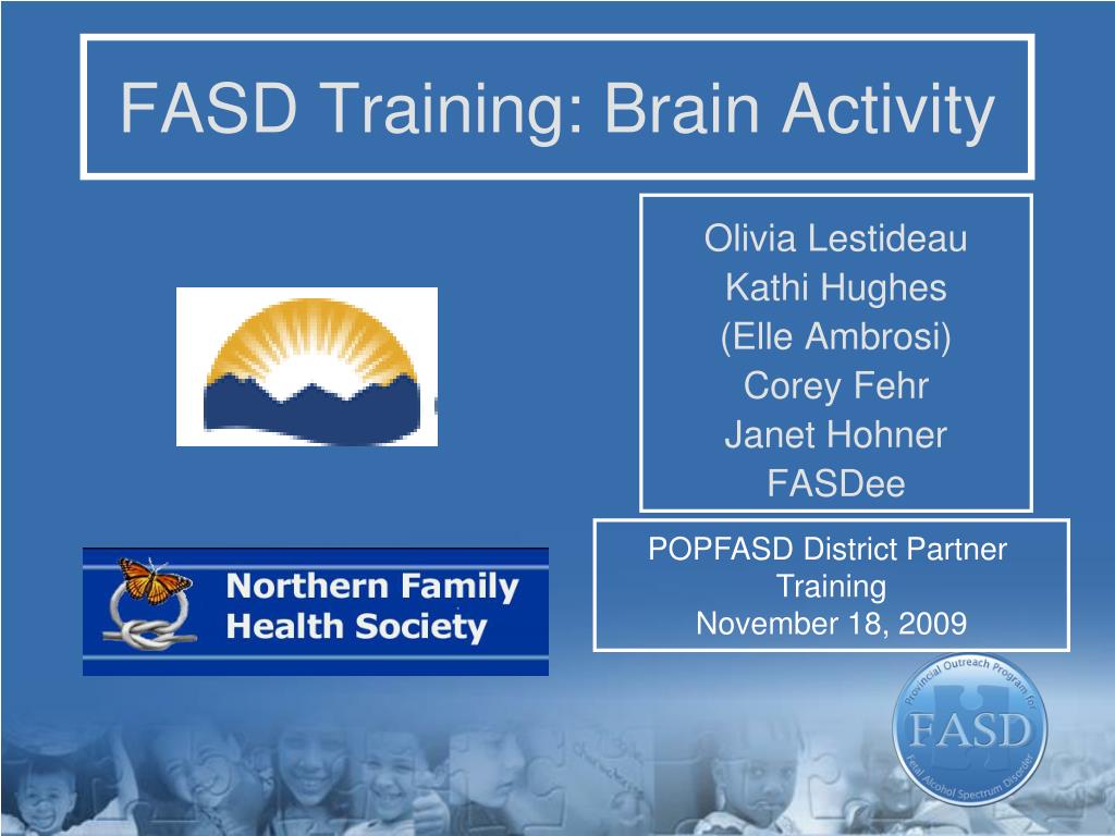 PPT - FASD Training: Brain Activity PowerPoint Presentation, free ...