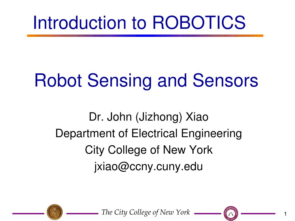 PPT - Robot Sensing and Sensors PowerPoint Presentation, free download ...