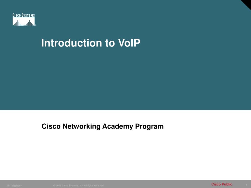 PPT - Introduction to VoIP PowerPoint Presentation, free download - ID ...