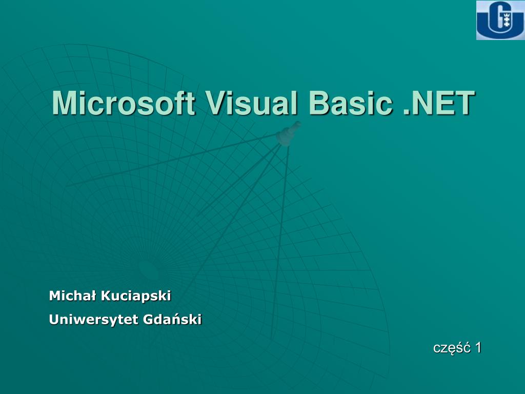 PPT - Microsoft Visual Basic .NET PowerPoint Presentation, free download - ID:3741261