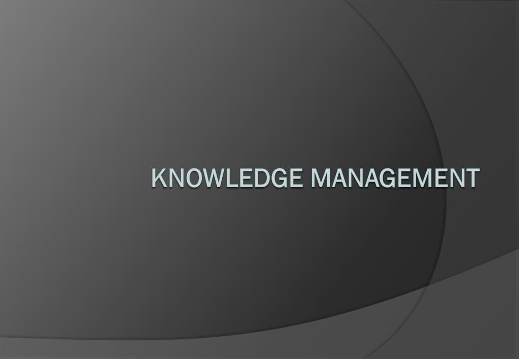 PPT - Knowledge Management PowerPoint Presentation, free download - ID ...