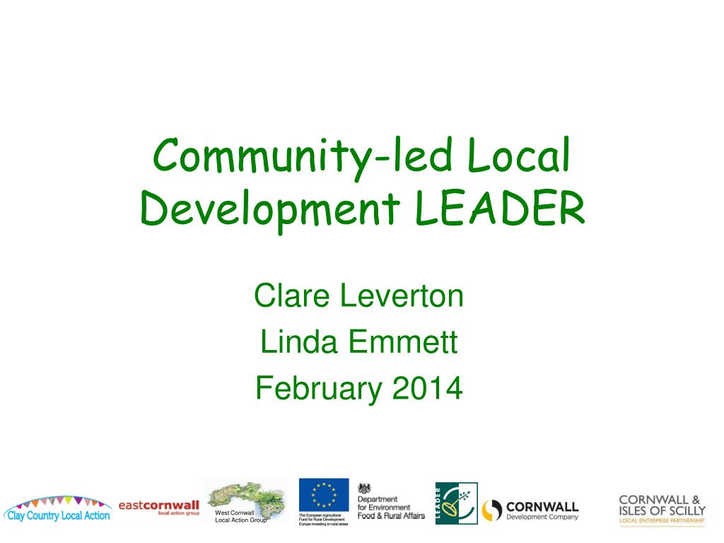 PPT - Community-led Local Development LEADER PowerPoint Presentation ...