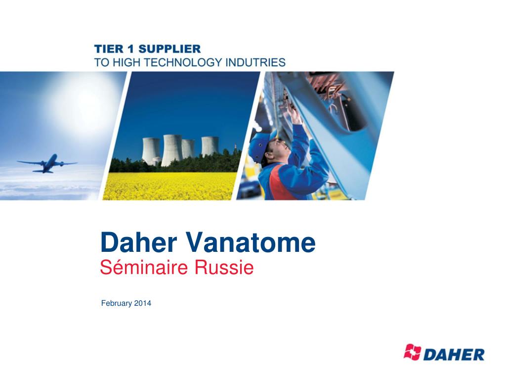 PPT - Daher Vanatome PowerPoint Presentation, free download - ID:3741940