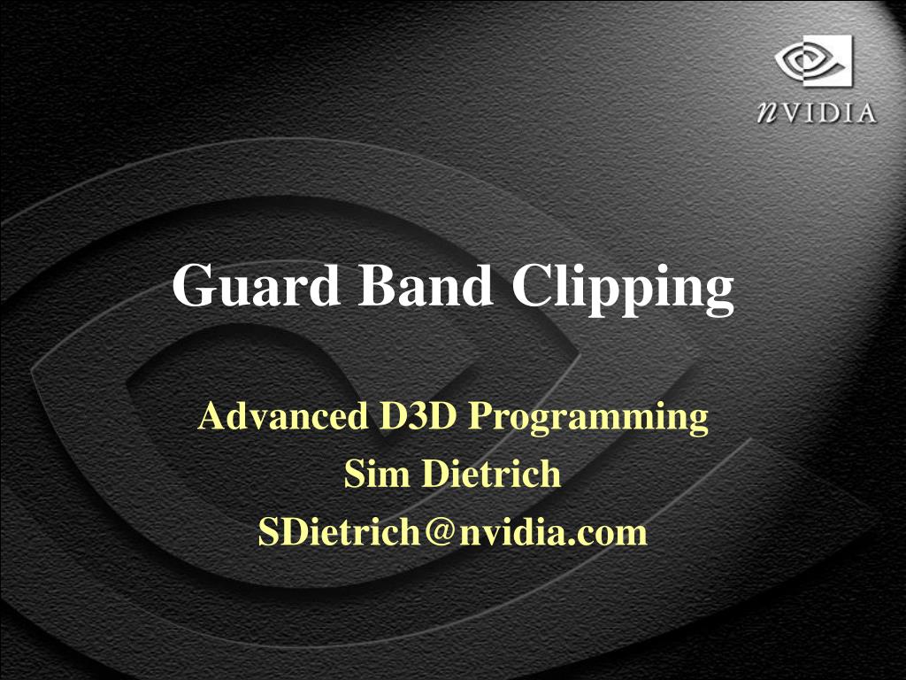 PPT - Guard Band Clipping PowerPoint Presentation, free download - ID ...