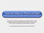 PPT - Genetic Map of Drosophila PowerPoint Presentation, free download ...