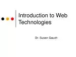 PPT - Introduction to the new web technologies PowerPoint Presentation ...