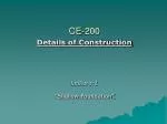 PPT - CE-200 Details of Construction PowerPoint Presentation, free ...