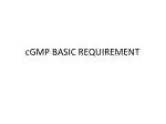 PPT - GMP AND cGMP CONSIDERATIONS PowerPoint Presentation, free ...