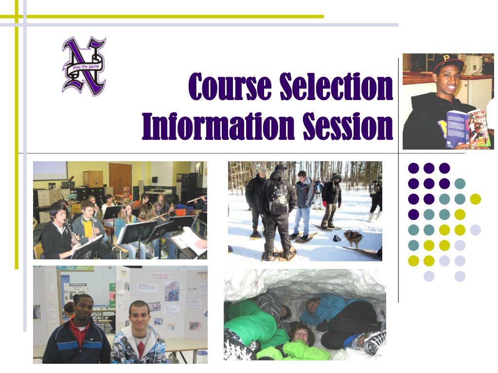 PPT - Course Selection Information Session PowerPoint Presentation ...