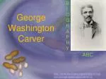PPT - George Washington Carver PowerPoint Presentation, free download ...