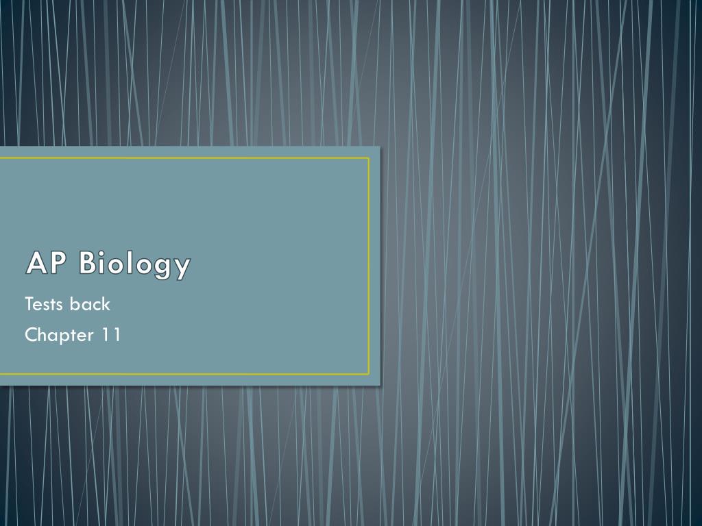 PPT - AP Biology PowerPoint Presentation, free download - ID:3754473
