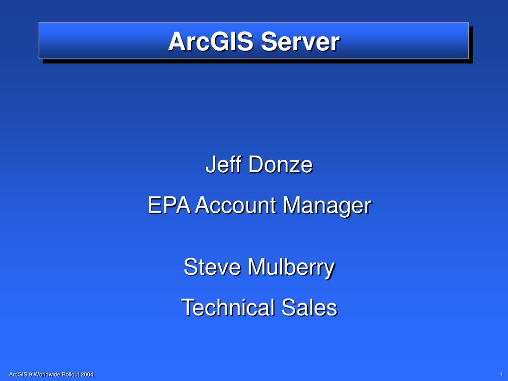 PPT - ArcGIS Server PowerPoint Presentation, free download - ID:3755990