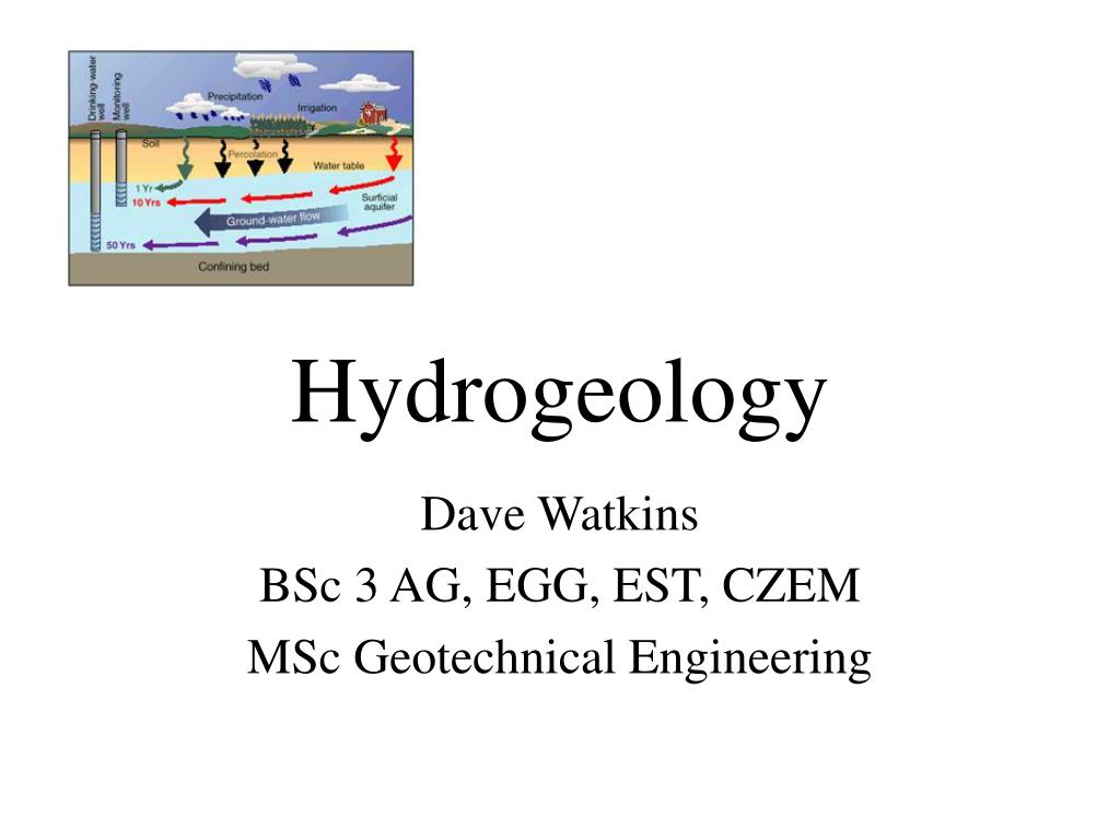 PPT - Hydrogeology PowerPoint Presentation, free download - ID:3760766