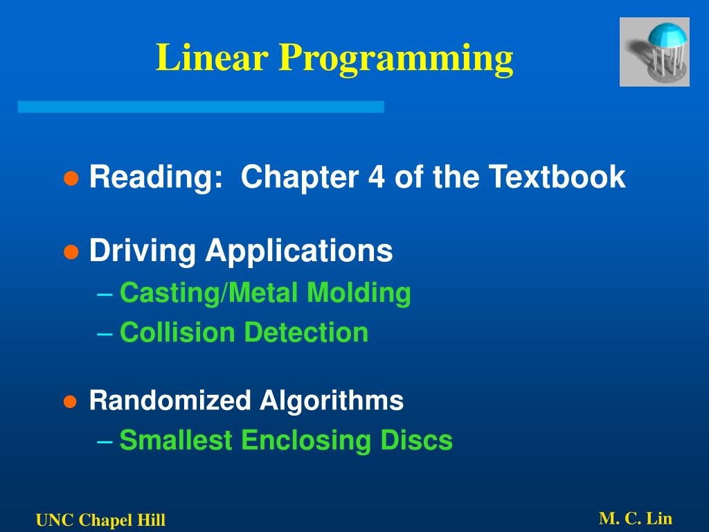 PPT - Linear Programming PowerPoint Presentation, free download - ID:3761748