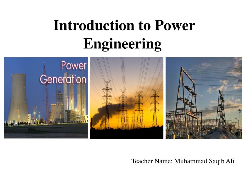 PPT - Introduction to Power Engineering PowerPoint Presentation, free ...