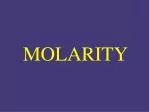 PPT - Molarity and Molality PowerPoint Presentation, free download - ID ...