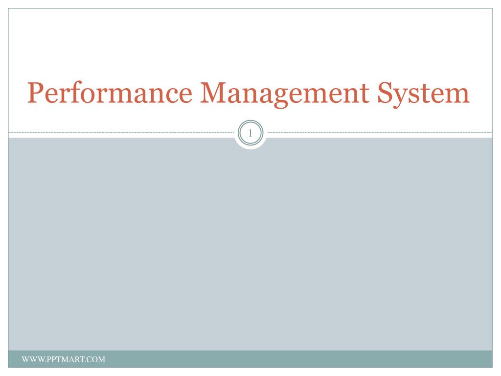 PPT - Performance Management System PowerPoint Presentation, free ...