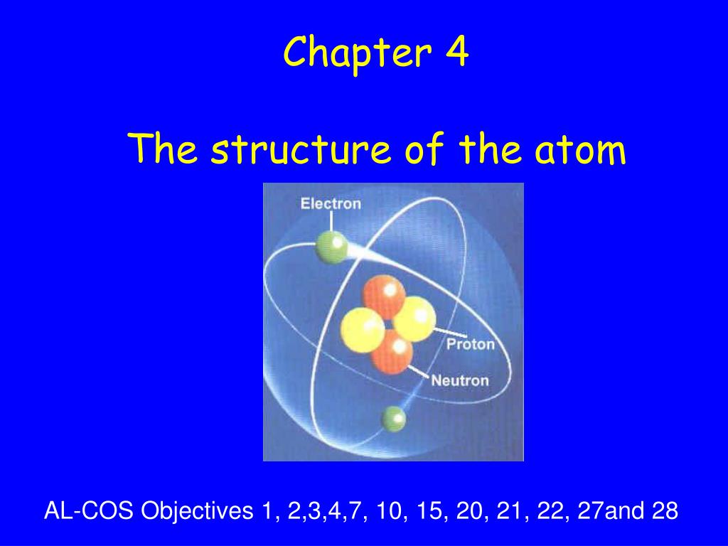 PPT - Chapter 4 The structure of the atom PowerPoint Presentation, free ...