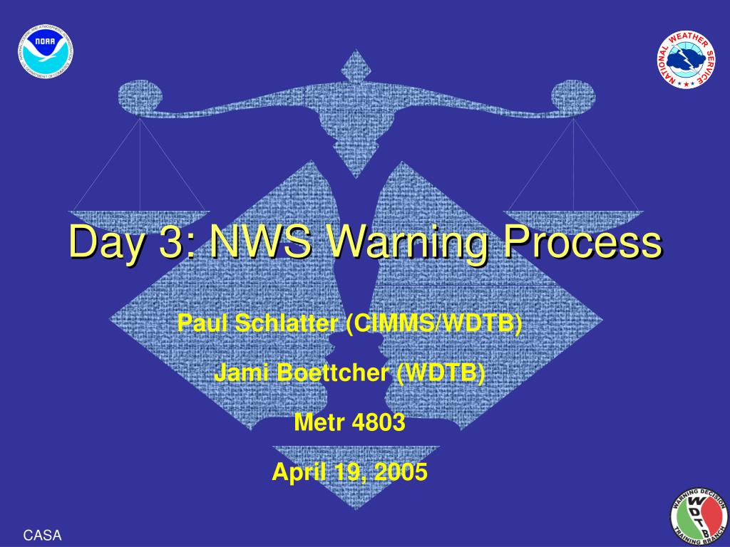 PPT - Day 3: NWS Warning Process PowerPoint Presentation, free download ...