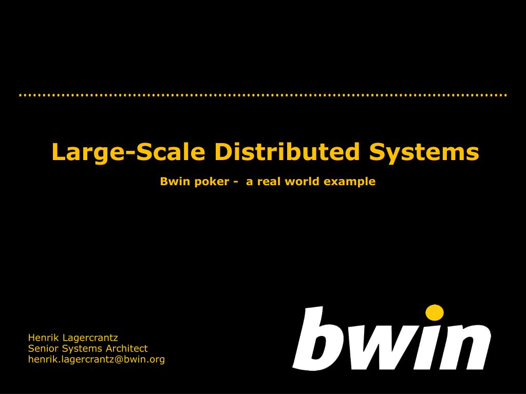 PPT - Large-Scale Distributed Systems PowerPoint Presentation, free ...