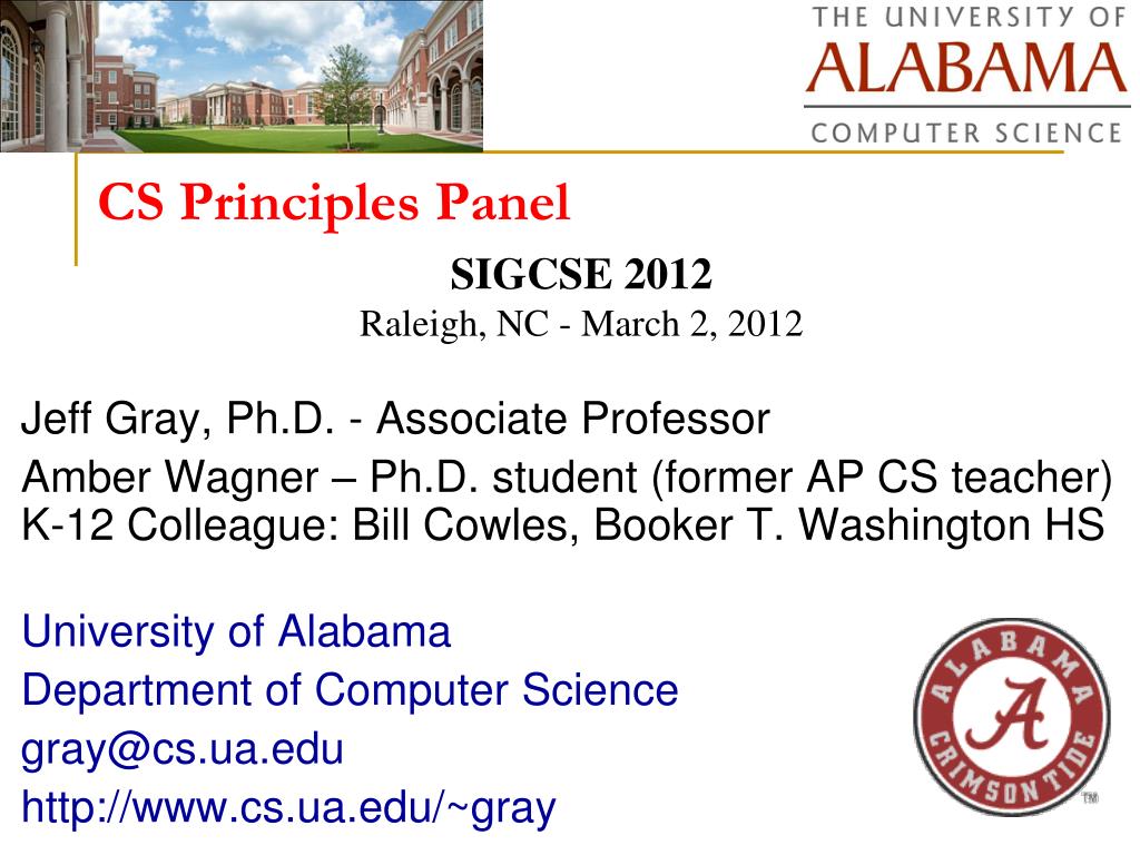 PPT - CS Principles Panel PowerPoint Presentation, free download - ID ...