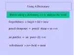 PPT - Parts of a Dictionary PowerPoint Presentation, free download - ID ...